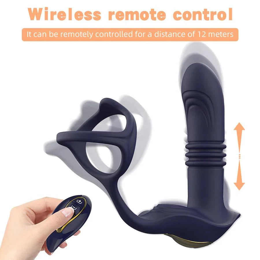 Remote Control Thrusting Prostate Vibrator Xinghaoya 8796